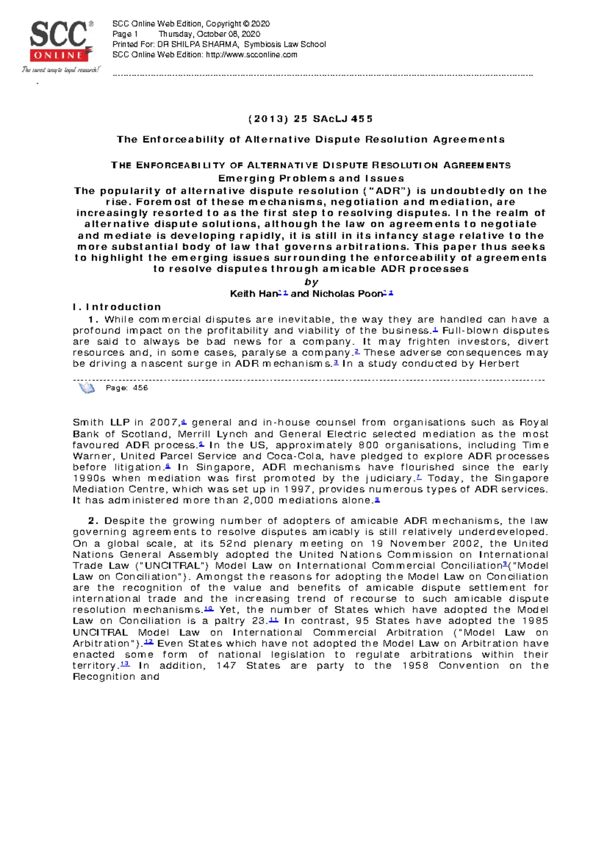 Statement of Claim Format - BEFORE DELHI INTERNATIONAL ARBITRATION ...