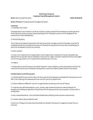 DBMS Project Report - HOSPITAL DATABASE MANAGEMENT SYSTEM PROJECT REPORT Submitted by Ansh - Studocu