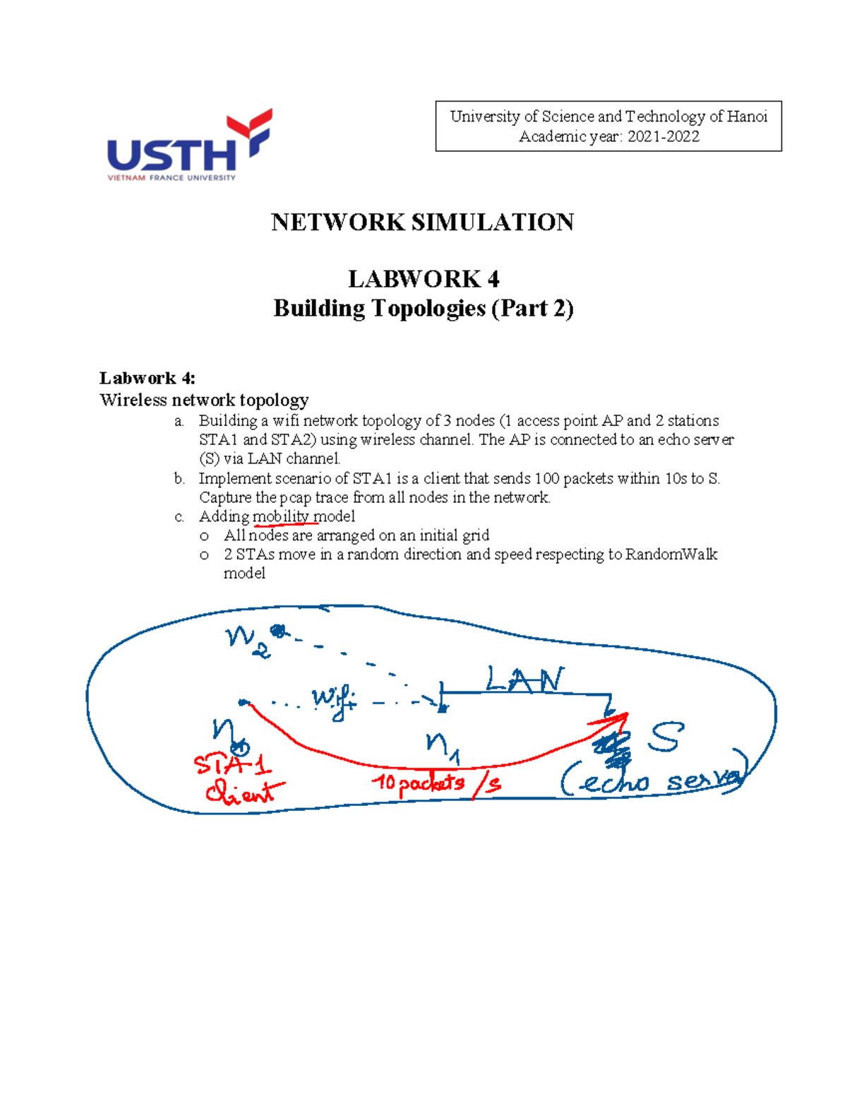 Labwork 4 - lecture - NETWORK SIMULATION LABWORK 4 Building Topologies (Part 2) Labwork 4 ...