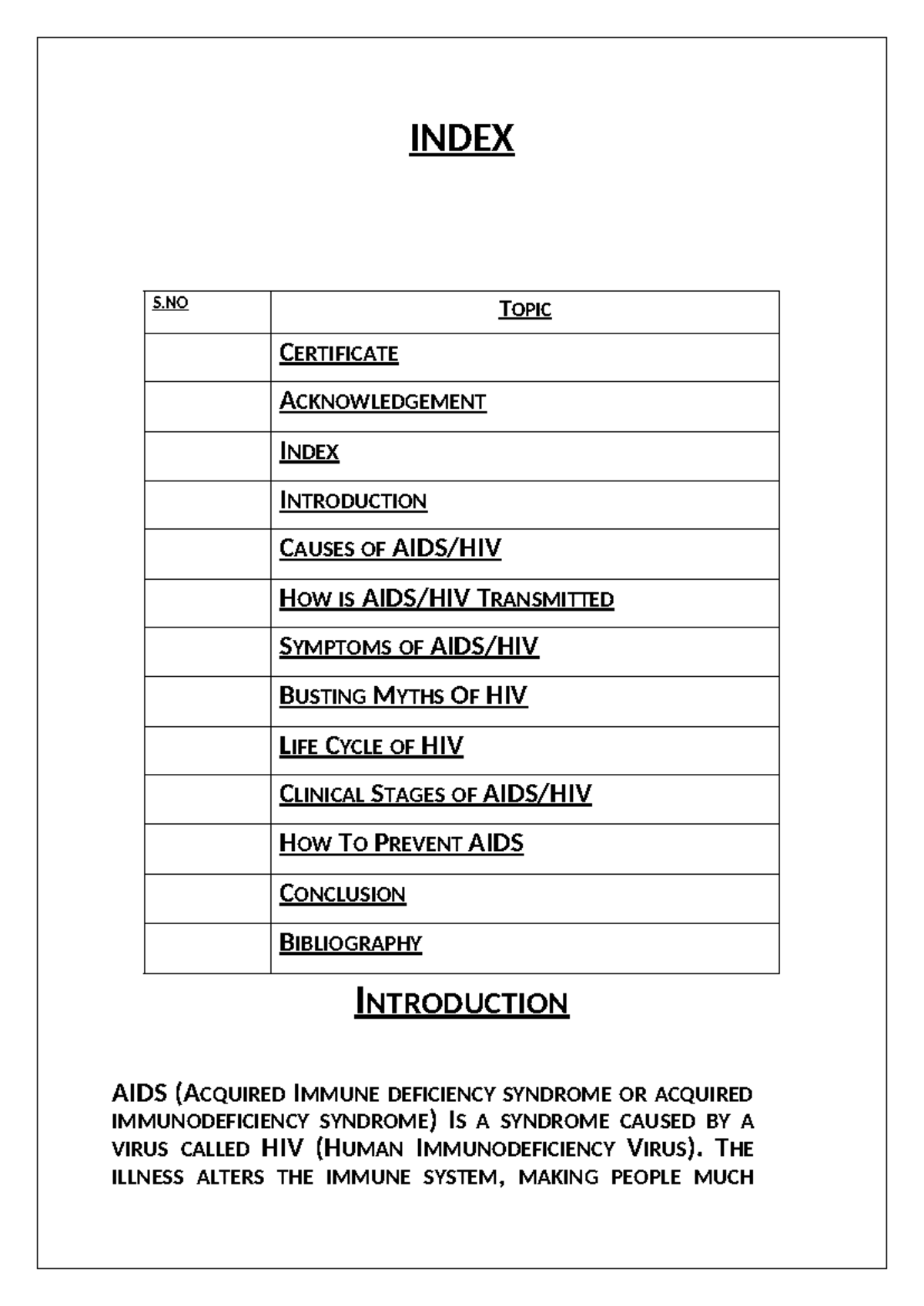 AIDS Awareness Project: Understanding HIV Transmission & Prevention ...