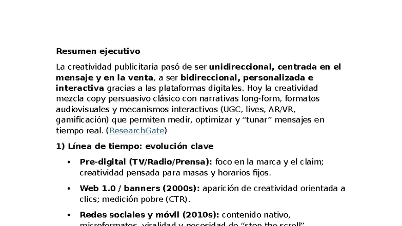 La escritura creativa en la era digital: Transformación y estrategias - Studocu