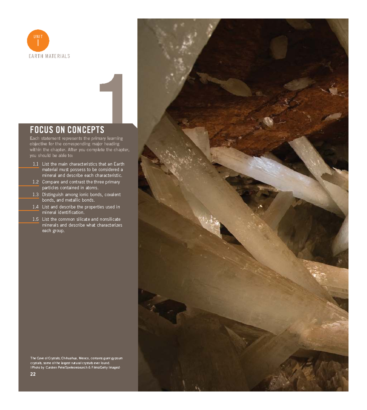 Earth Materials: Minerals and Their Characteristics (M01_LUTG4814 ...