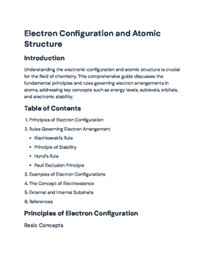 Comprehensive Guide to Electron Configuration Rules (Chem 101 ...