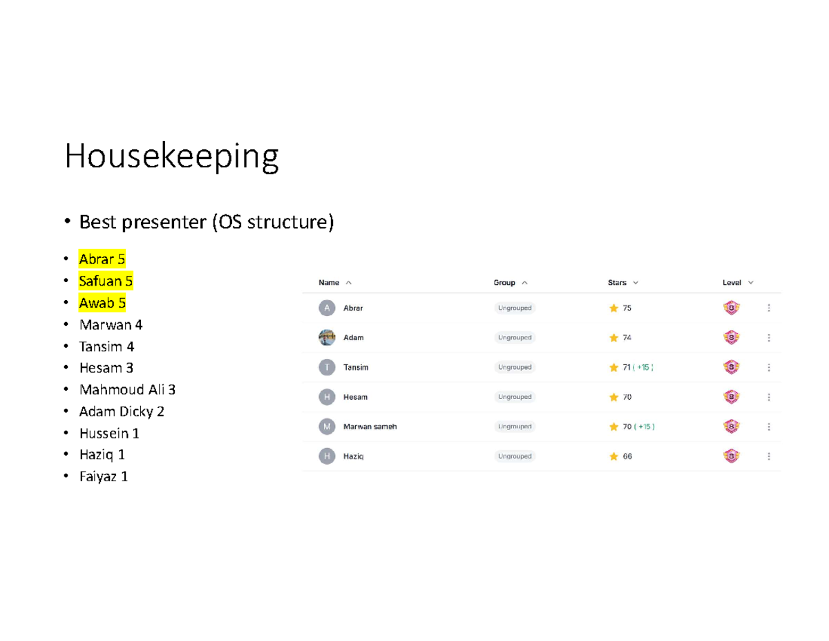 OS - Week 3: Processes Overview and Scheduling Concepts (2024) - Studocu