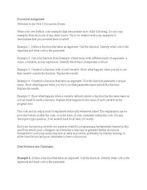 [Solved] Create your own Python code examples that demonstrate each of the - Fundamental ...