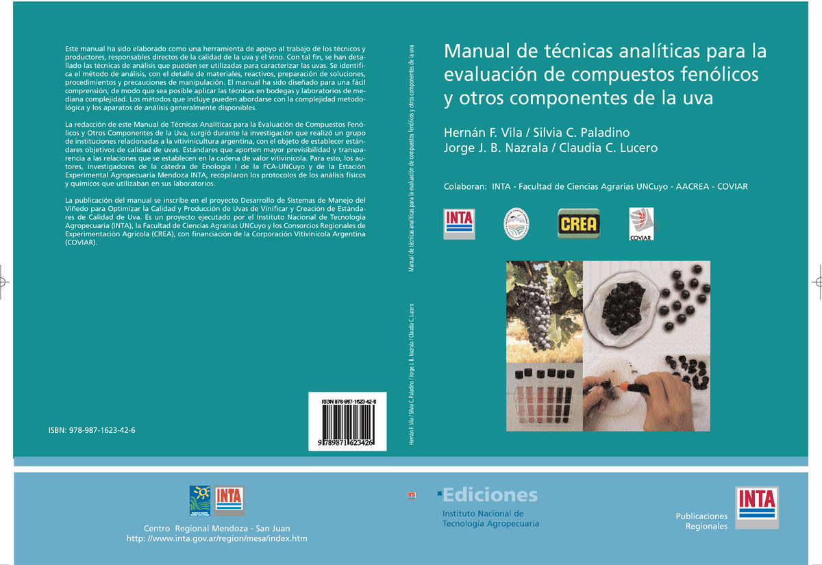 Manual de Técnicas Analíticas para Evaluación de Compuestos Fenólicos ...