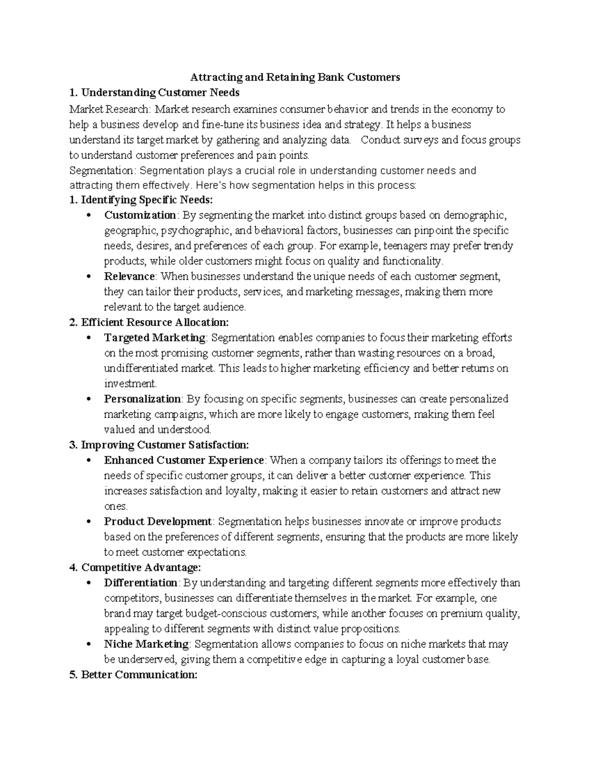 Strategies for Attracting & Retaining Bank Customers: A Comprehensive ...