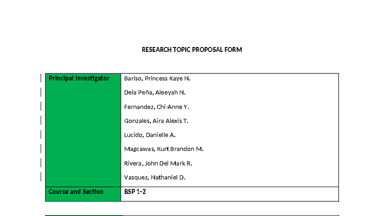 BSP Research Proposal: Teaching Attitude & College Student Performance ...