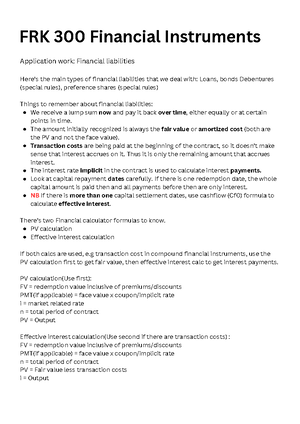 IAS 28 Notes and class examples 2024 - FINANCIAL ACCOUNTING 300 IAS 28 ...