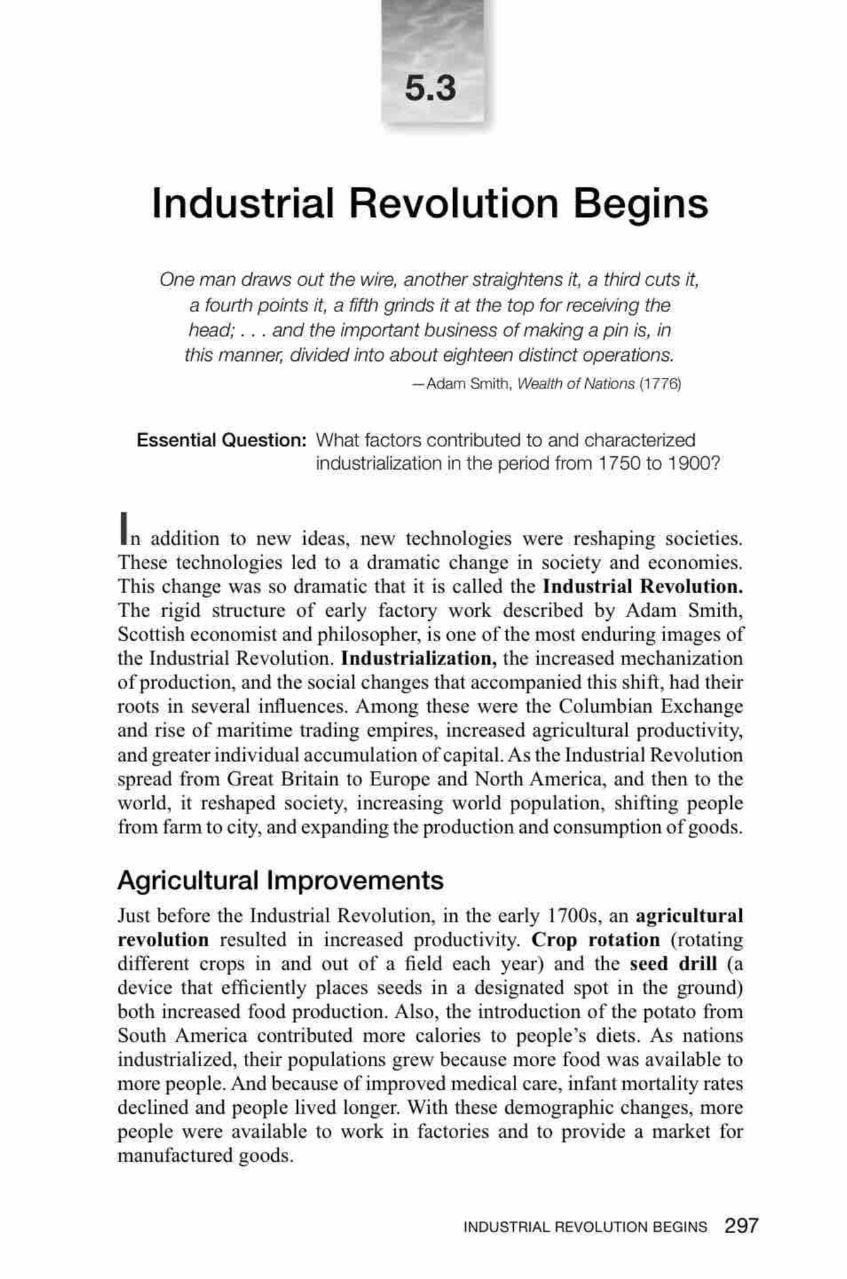 Industrial Revolution Overview: Key Factors and Changes - Studocu