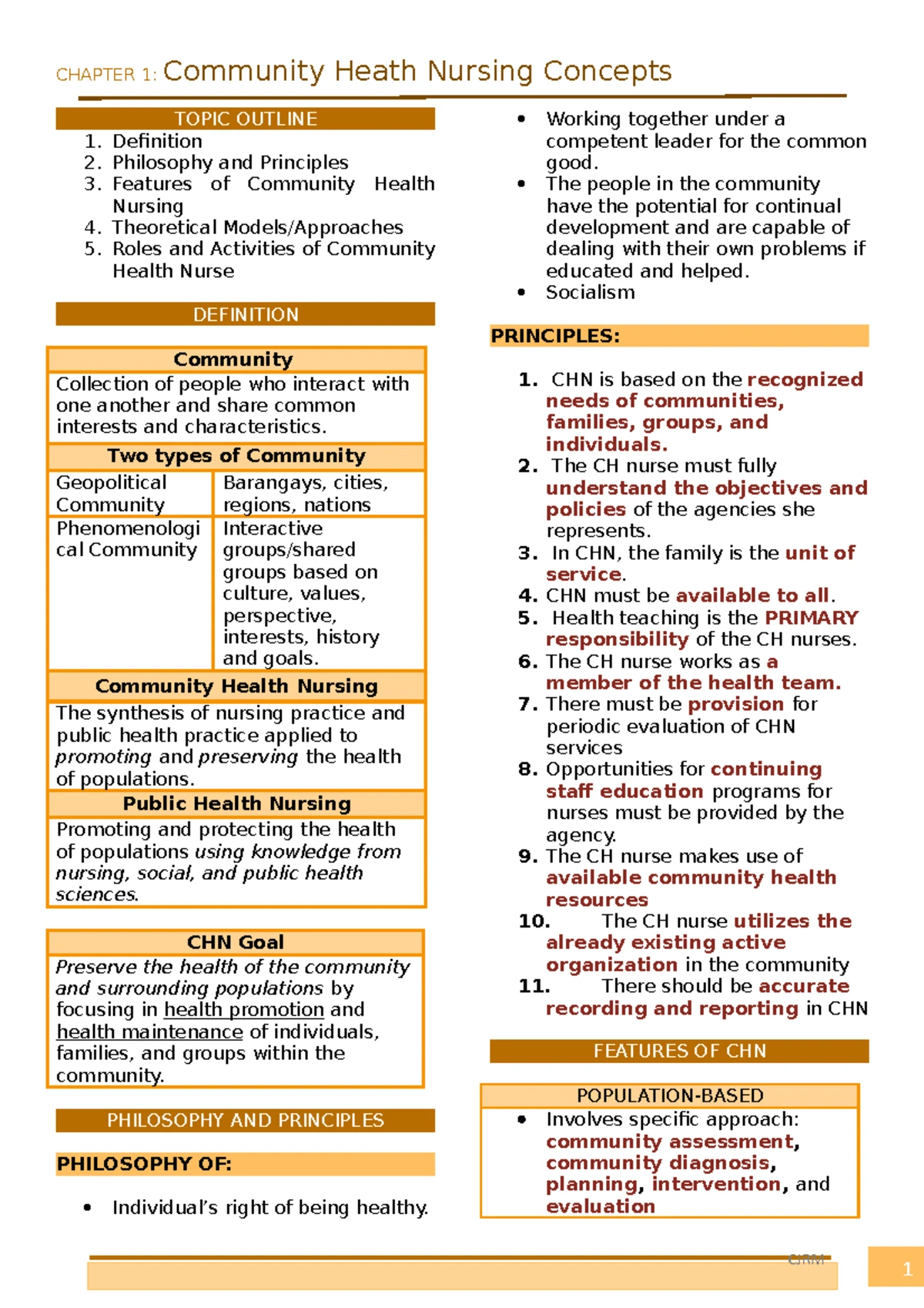 Barangay Health Center Services and DOH Programs - CONSULTATION - The ...