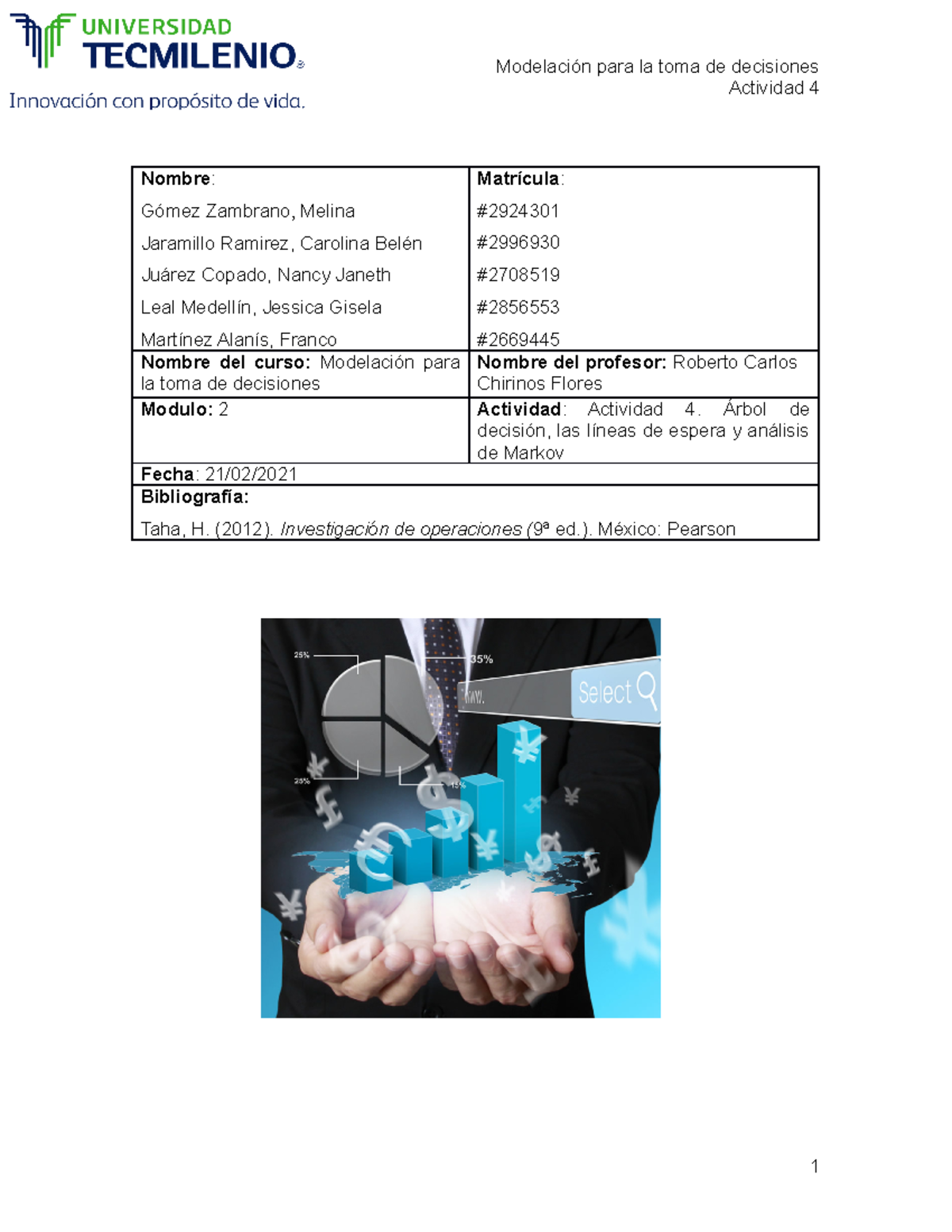 Actividad 4 - act4 - Actividad 4 Nombre : Gómez Zambrano, Melina ...