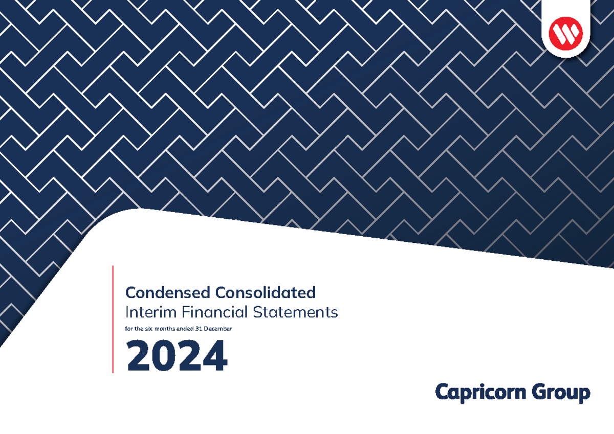 2025 Capricorn Group Interim Financial Statements: Key Highlights - Studocu