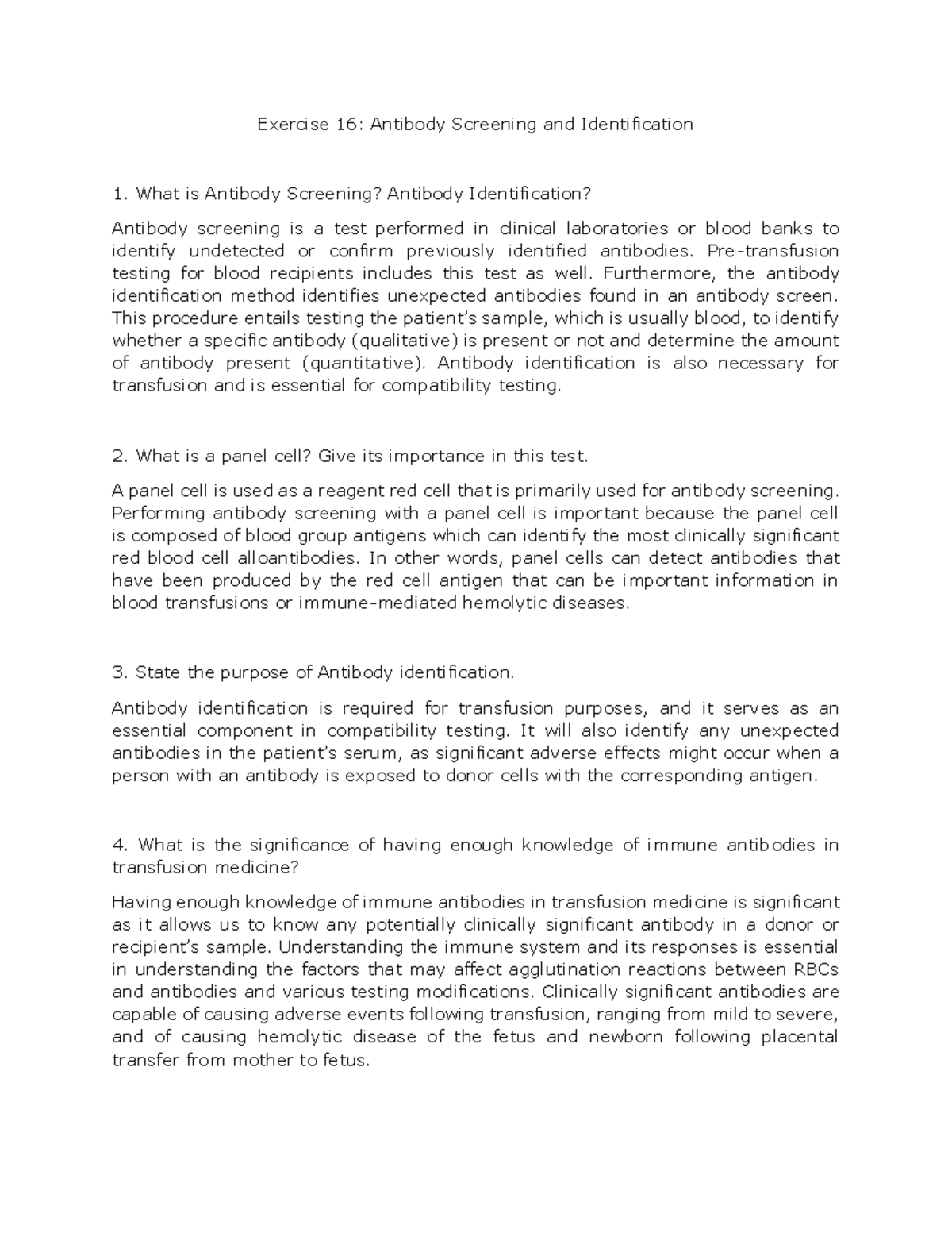 Antibody Screening & Identification: Clinical Importance & Methods ...
