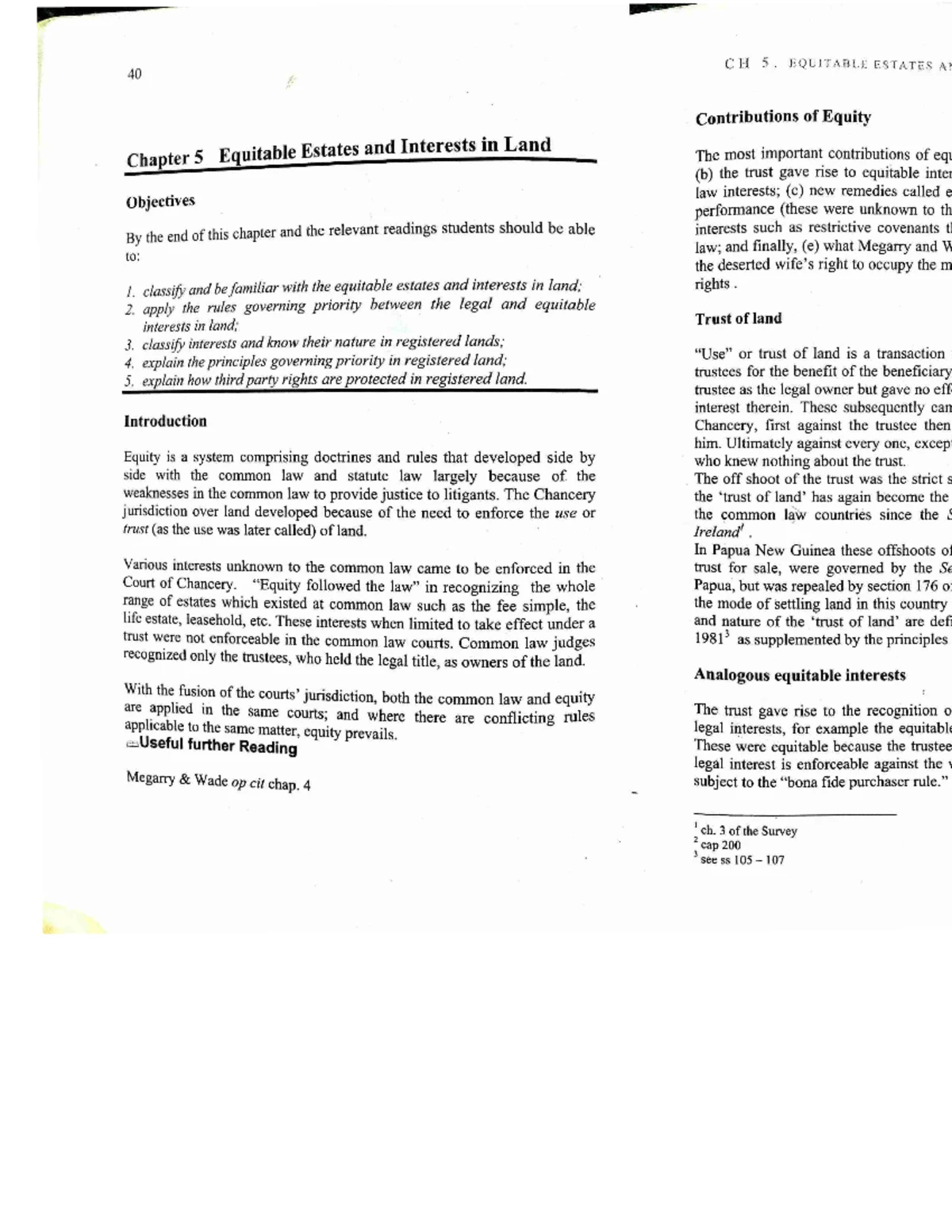 Land Act 1996 - Comprehensive Overview of Legislation - Studocu