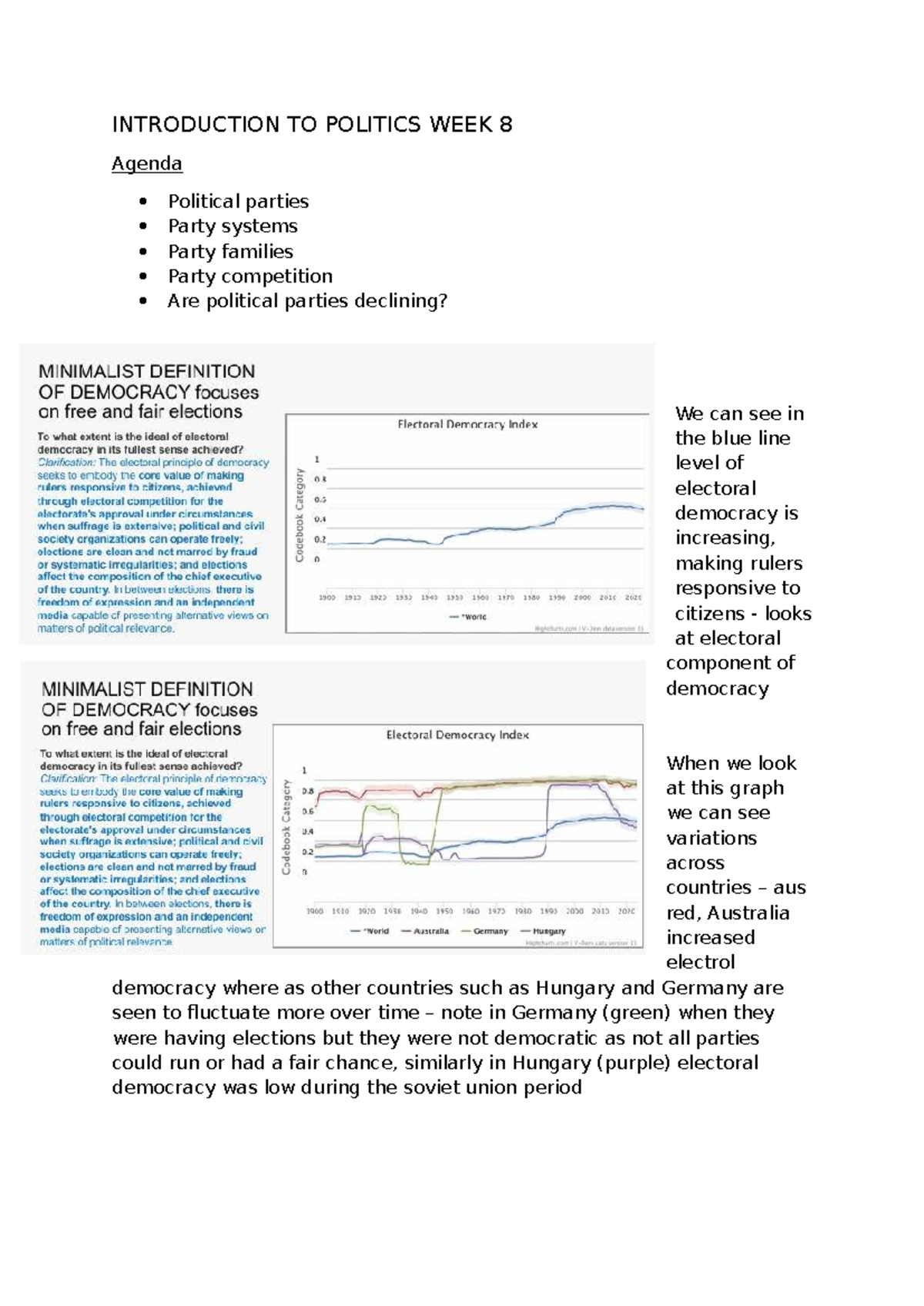 Understanding Party Families and Political Competition Dynamics (POL101 ...