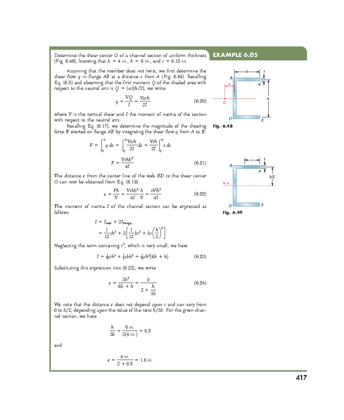 Q - Mechanics of Materials - SAMPLE PROBLEM 8. The solid shaft AB ...