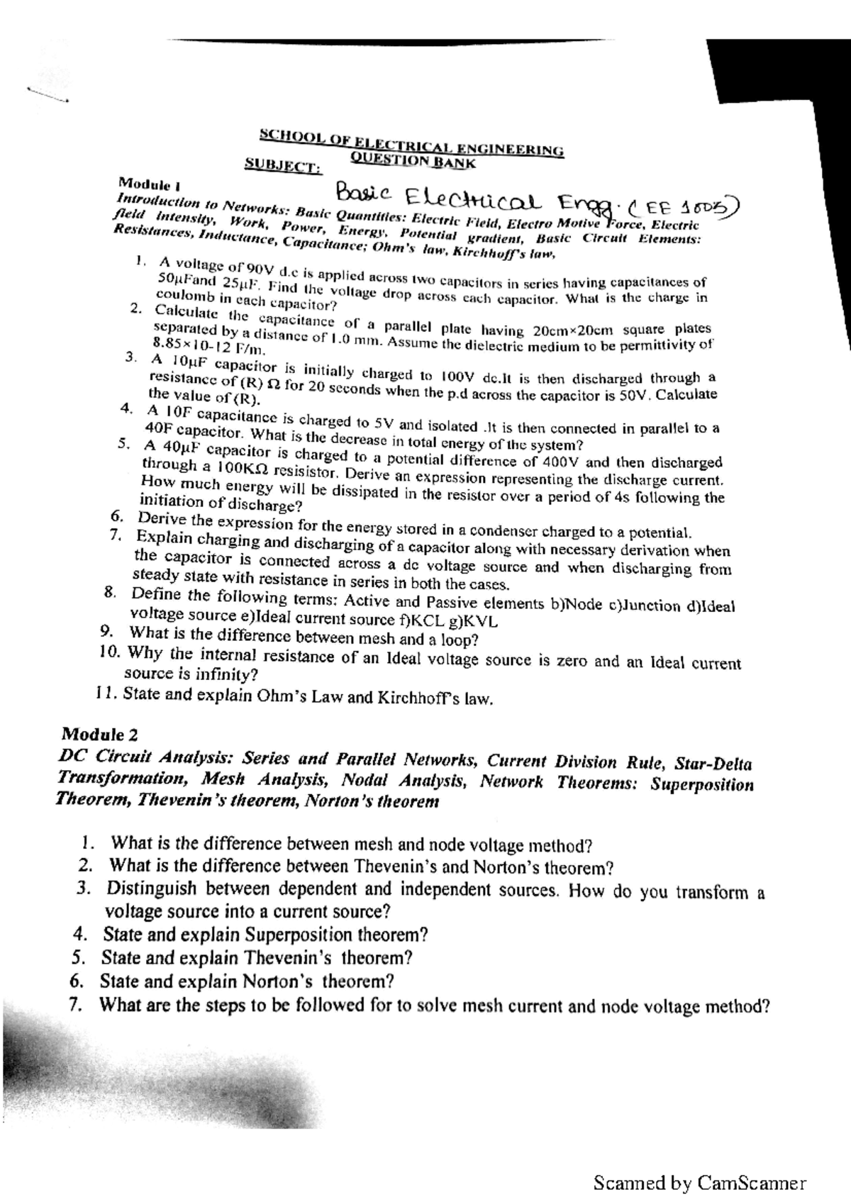 BEE Assignment #1 Overview and Guidelines - Studocu