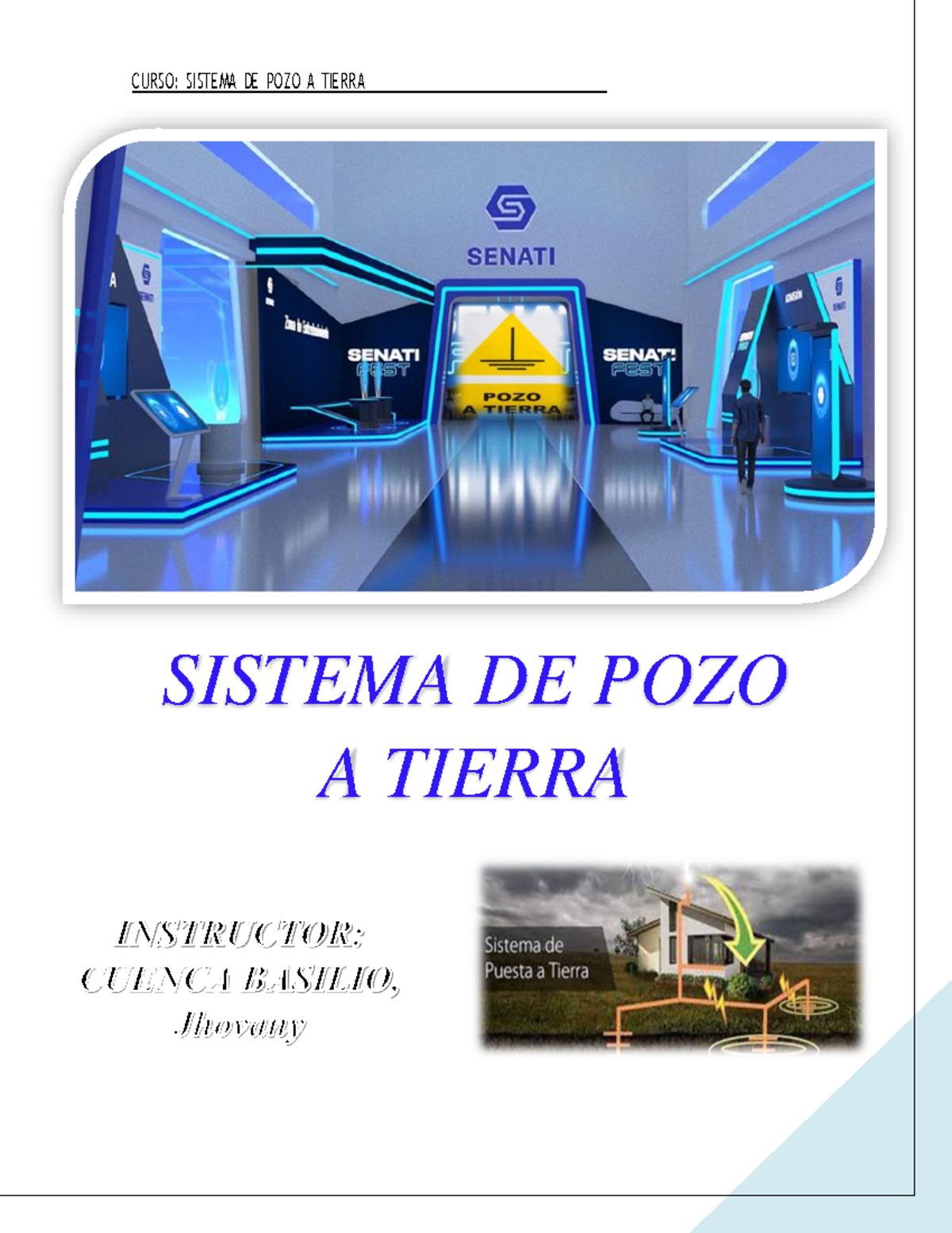 Manual 3 - Sistema de Pozo a Tierra - SISTEMA DE POZO A TIERRA ...