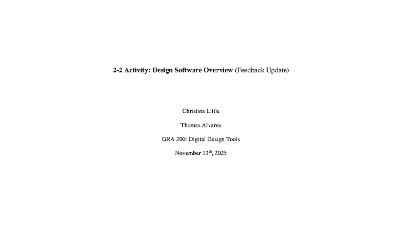 GRA 200: Design Software Overview & File Format Guide - Studocu
