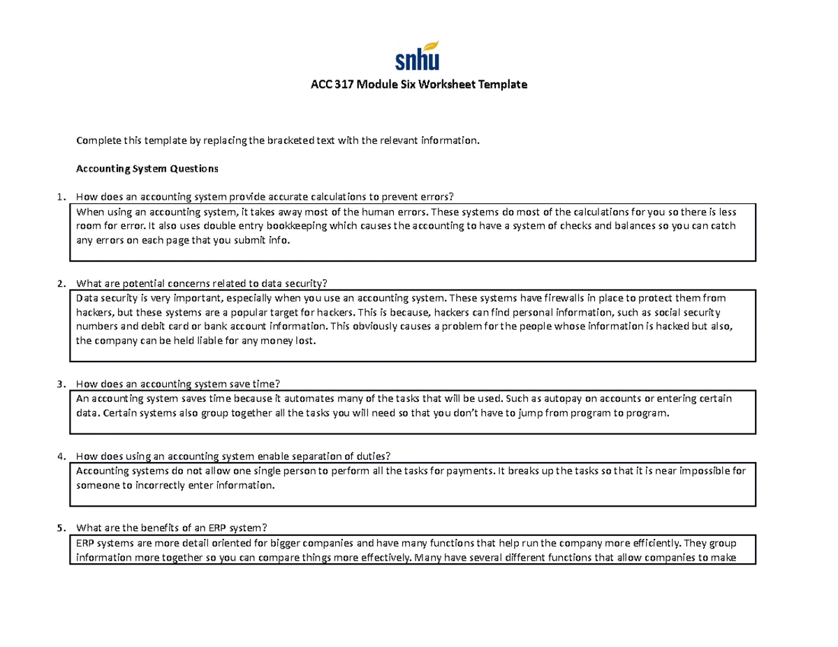 ACC 318 Module Three Cash Flow Analysis Assignment - Studocu