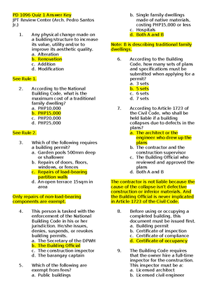 Guidelines on Building Bulk and Development Controls - NBCP - Studocu
