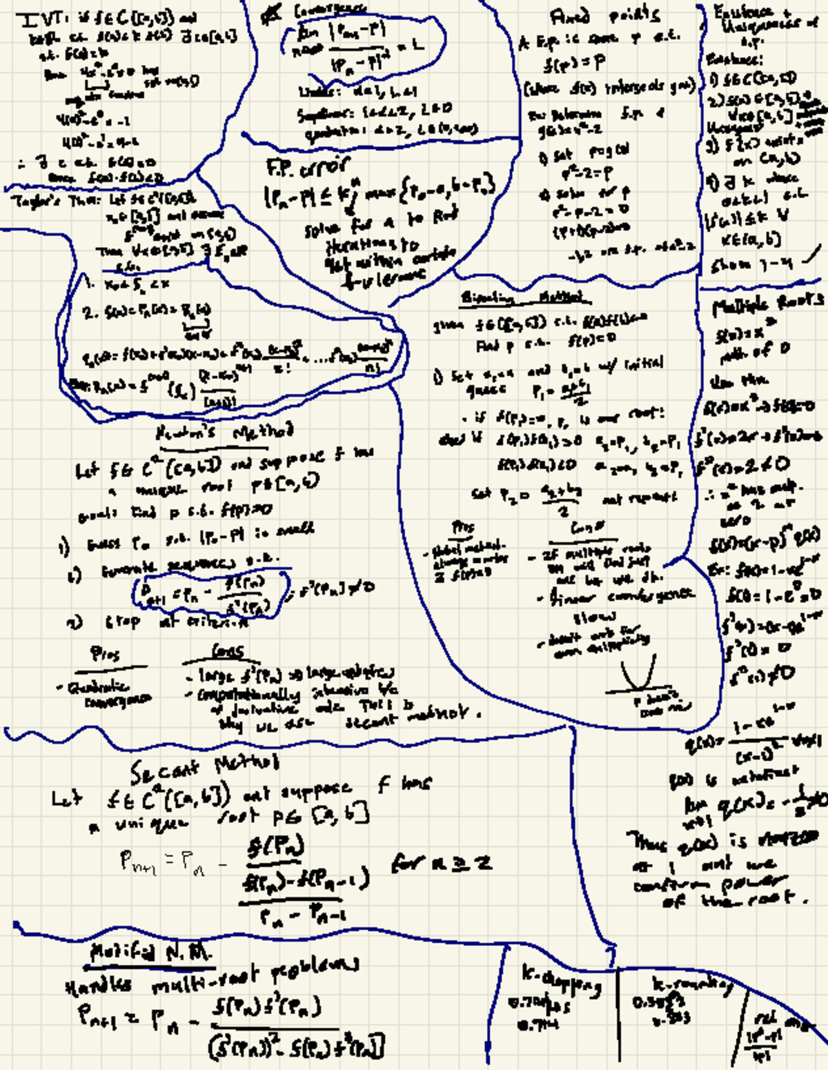 Math 131a - Homework on Convergence and Root-Finding Methods - Studocu