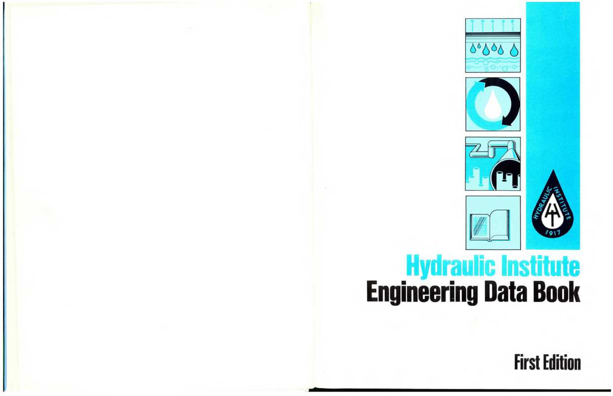 Hydraulic Institute - Engineering Data Book - ,- R - •• / I Hydraulic ...