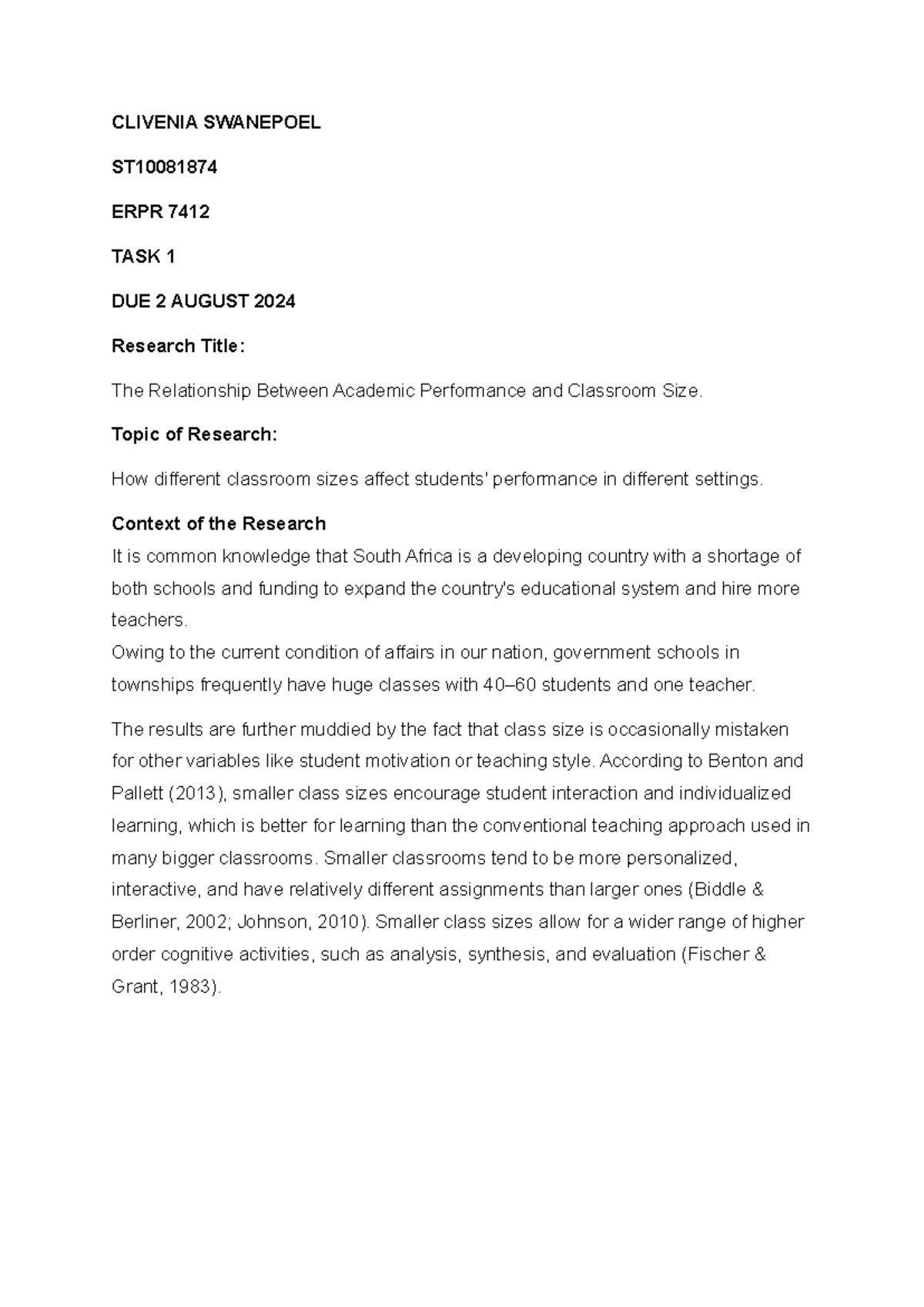 TISS POE GAME: Africa Quest - 30 Seconds Challenge Overview - Studocu