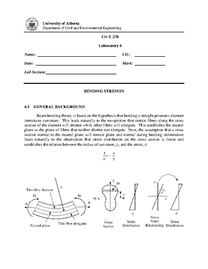 CIV E270 - Assignment No. 6 - *6–52. The beam is made from three boards nailed together as shown ...