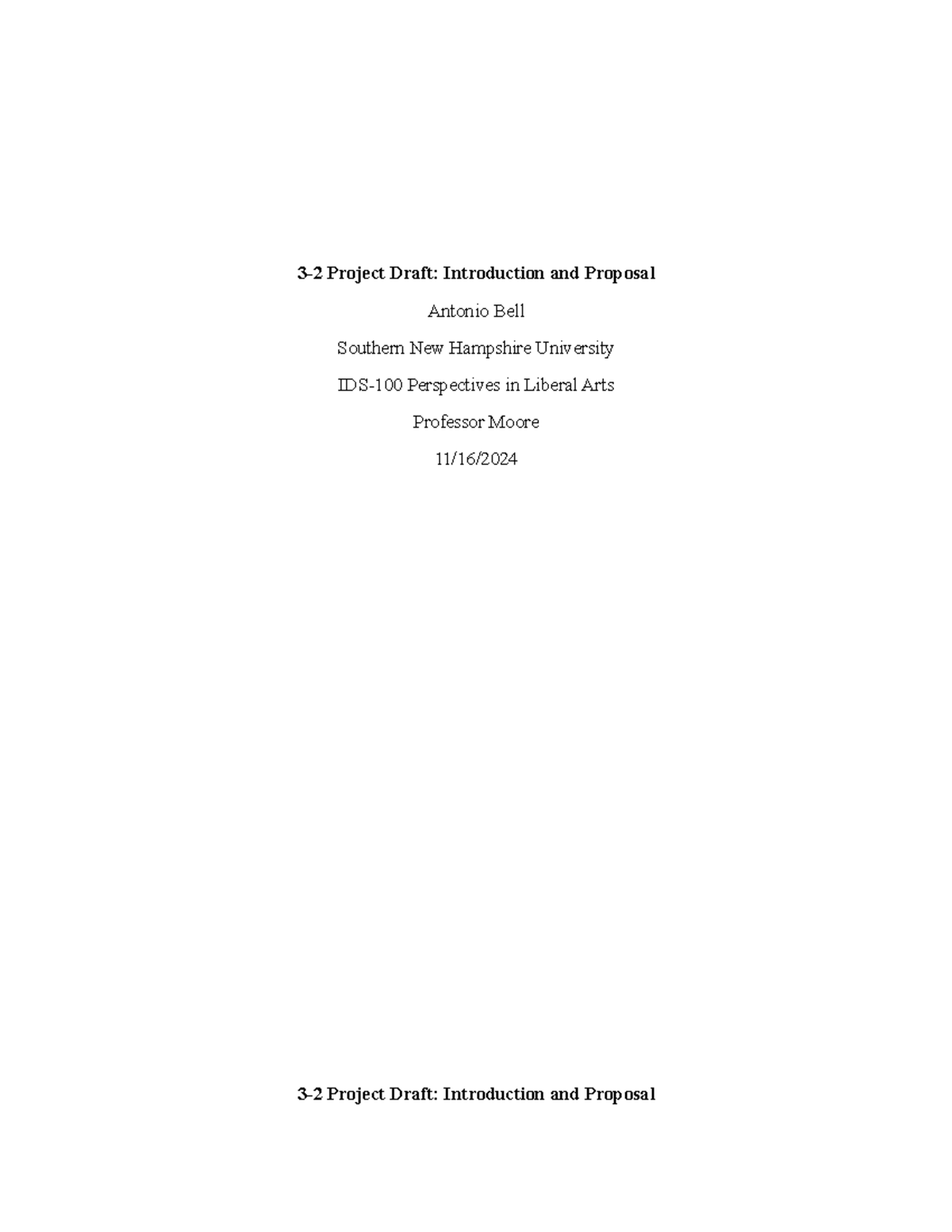3-2 Project Draft Introduction and Proposal - The first dimension, Social Science, delves into ...