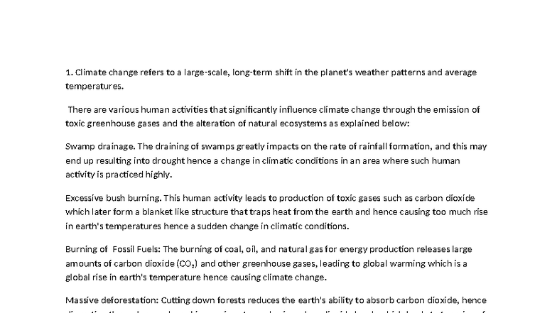 Ecology - Ecological Study of Ecosystem and Climate Change Impacts ...