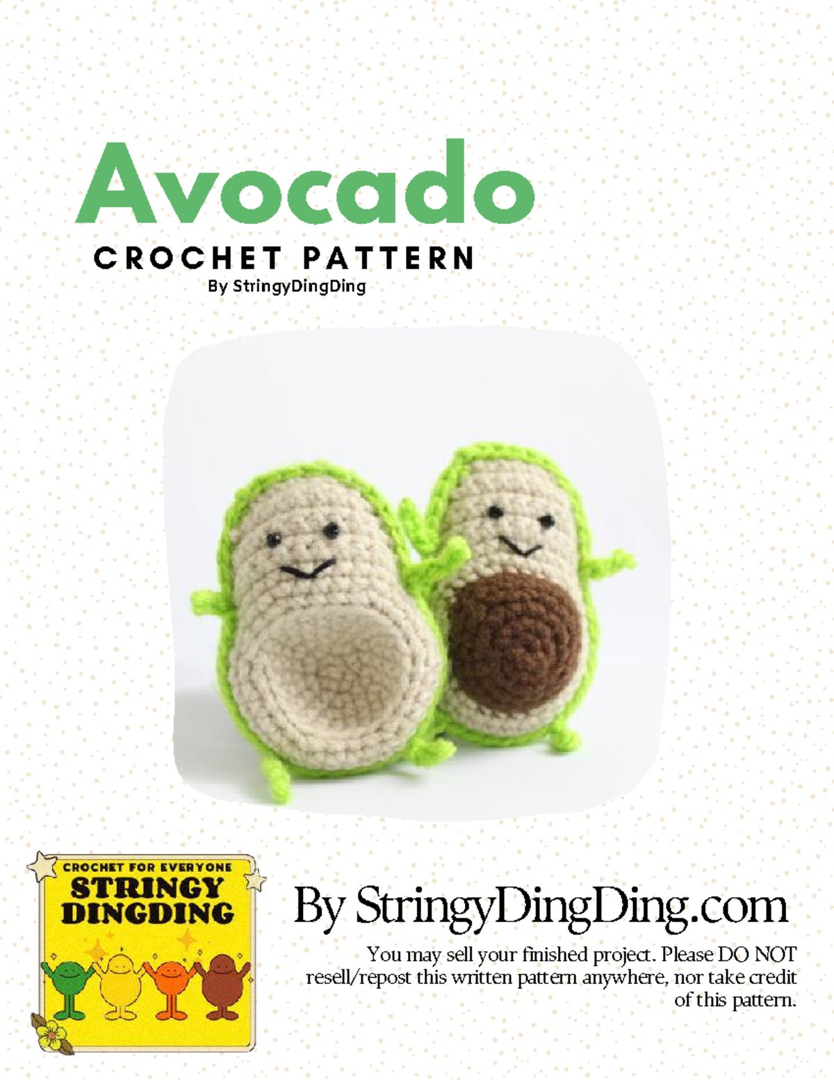 Avocado Amigurumi Crochet Pattern - Easy Guide to Create Fun Toys - Studocu