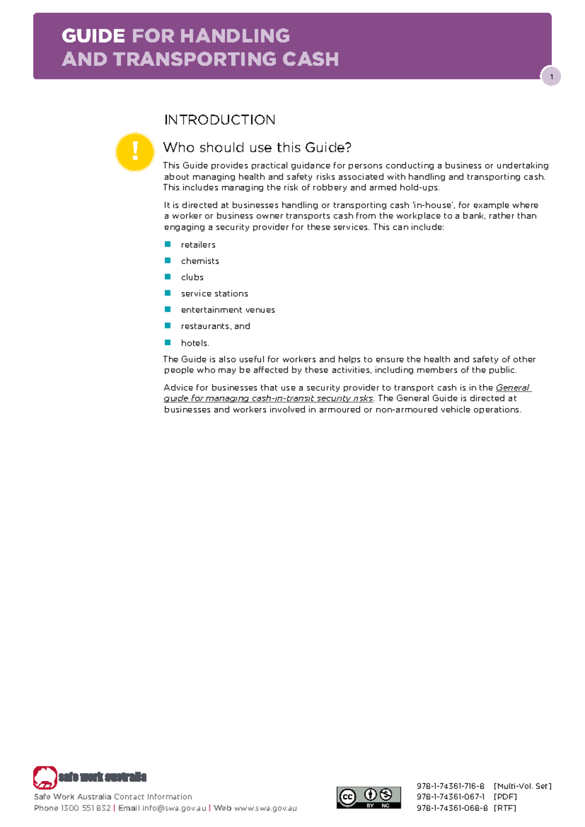Cash Handling and Transportation Safety Guide: Best Practices and Risks ...