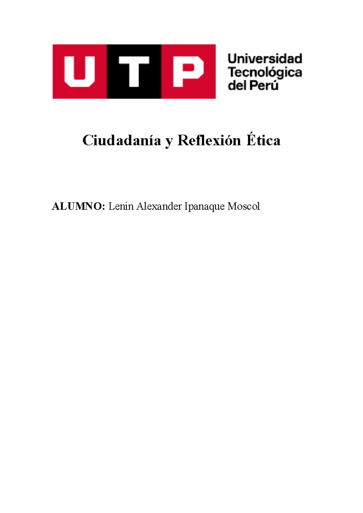 Crisis de Representación Política y Ciudadanía en el Perú - Ética y ...