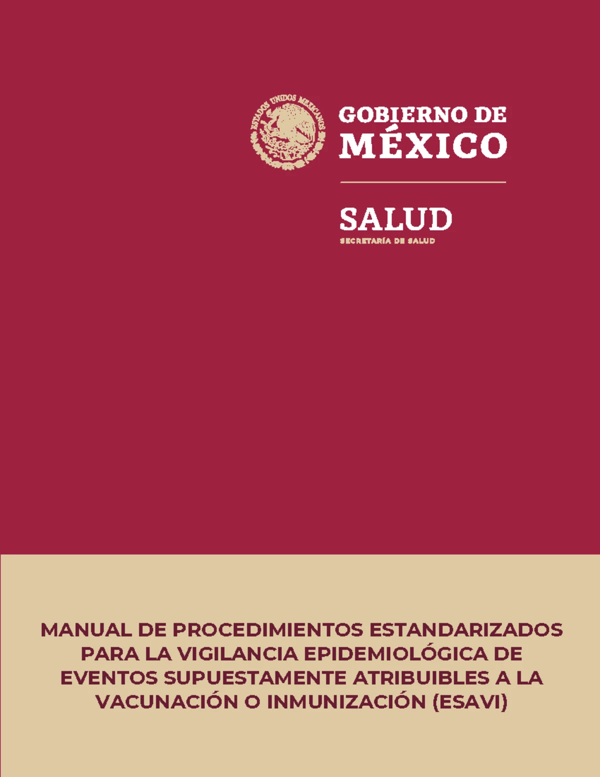 Guía de Notificación y Seguimiento de ESAVI 2023 - Studocu