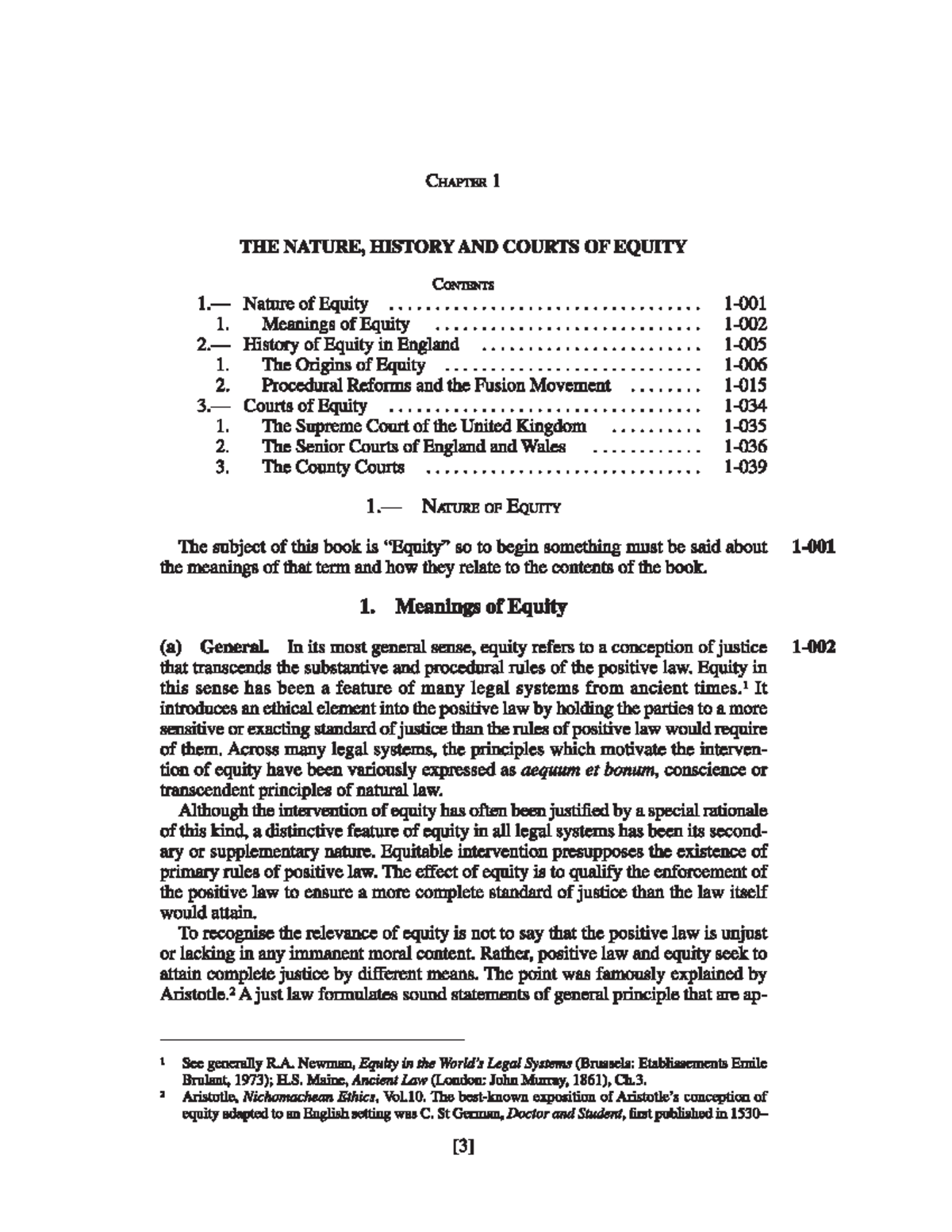 CHAPTER 1: NATURE, HISTORY, AND COURTS OF EQUITY (LAW 101) - Studocu