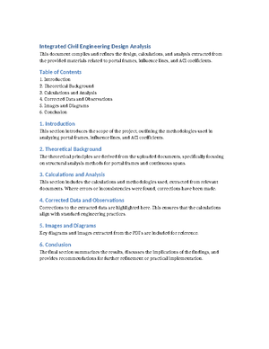 Structural Engineering Deliverables - Structural Engineering Project ...