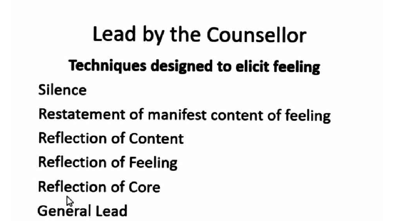 Counseling Techniques: Eliciting Feelings and Reflection Skills - Studocu