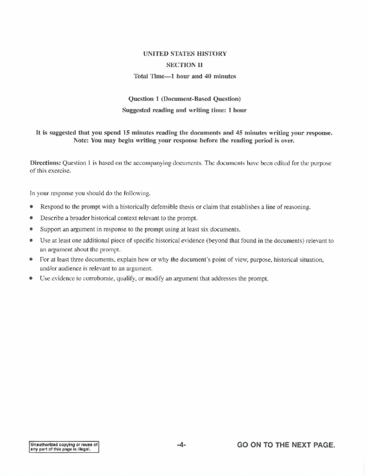 HIST 2018 DBQ: Evaluating U.S. Foreign Policy Changes (1783-1828) - Studocu