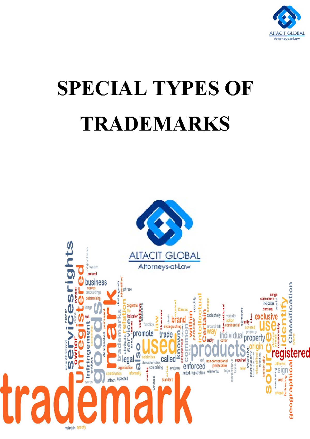 Special types of trademarks: Understanding their significance and evolution - Studocu