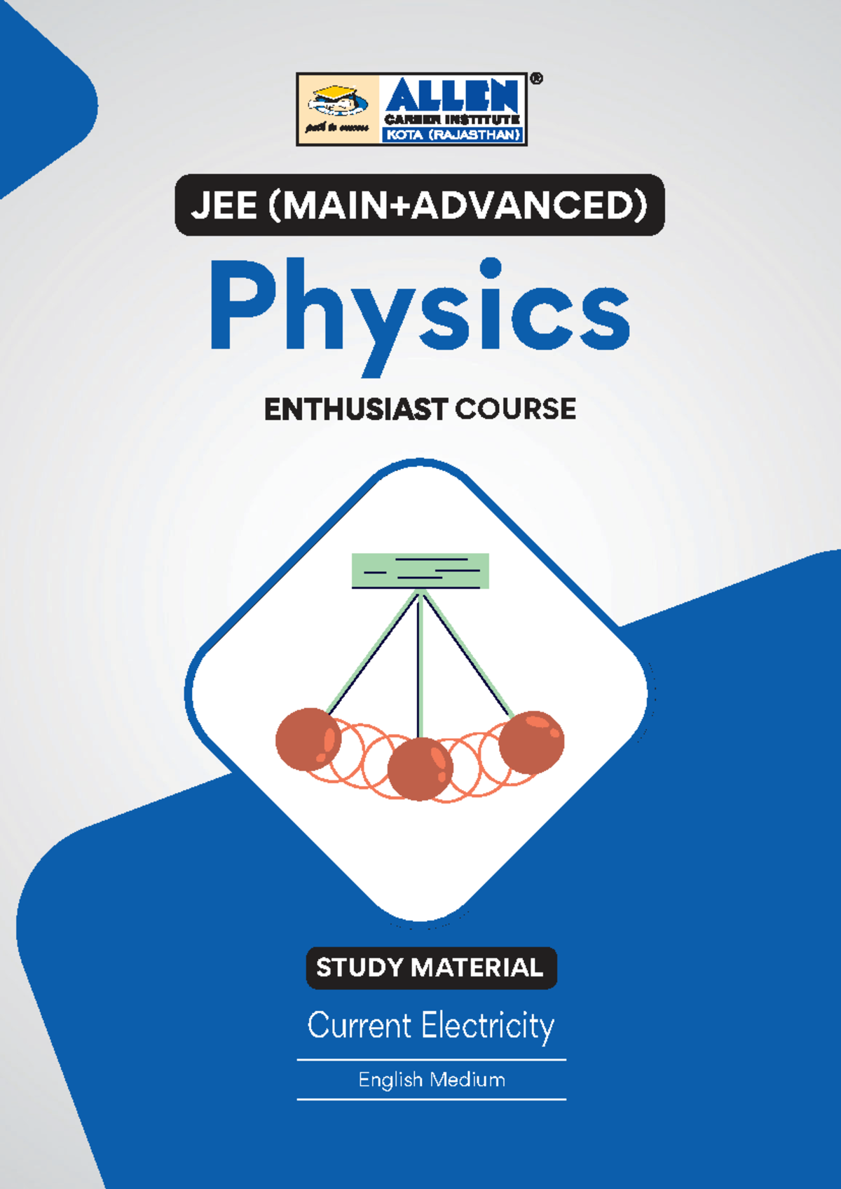 JEE Physics Study Material: Current Electricity Concepts and Formulas ...