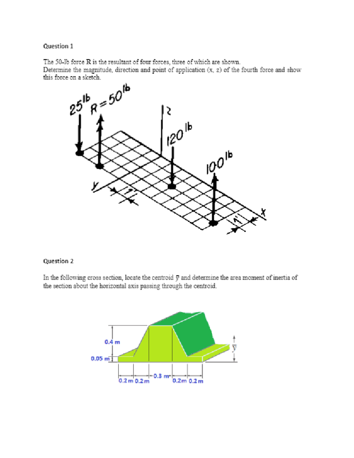 ENGR 242, Final Exam: Comprehensive Review of Statics Concepts - Studocu