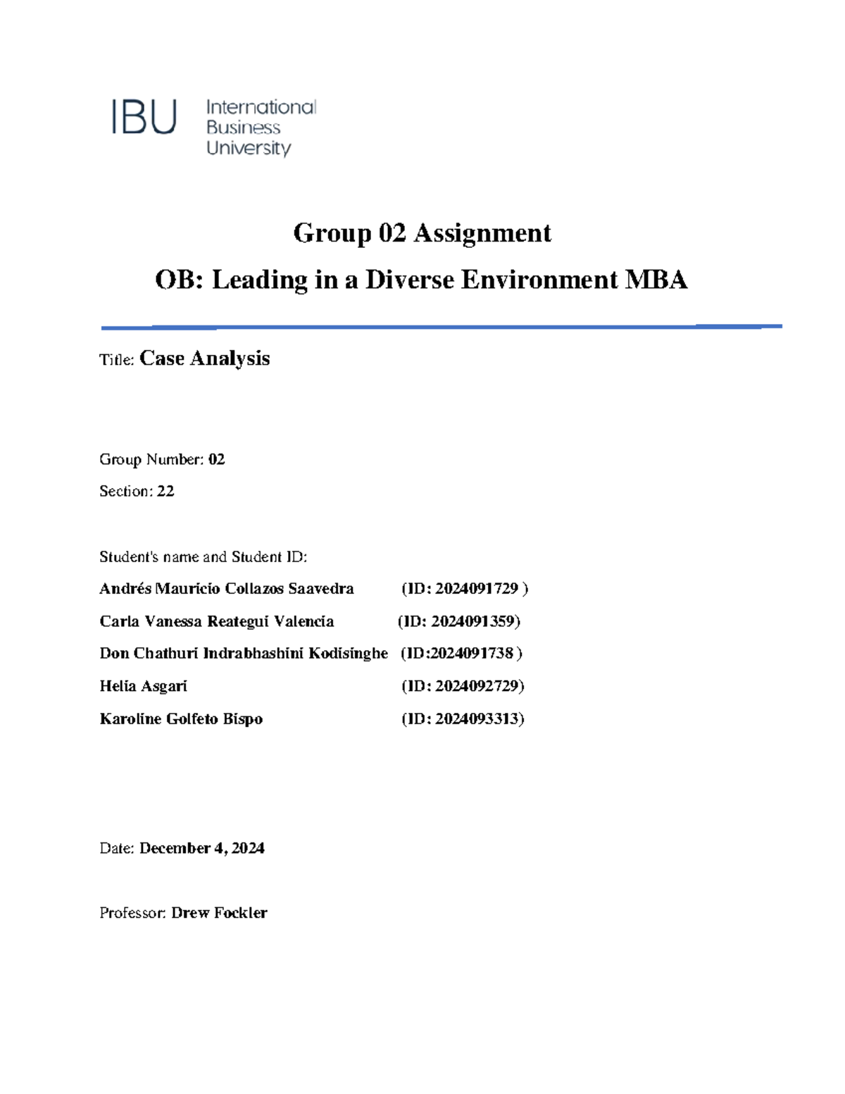 MBA 22 Case Study: Leadership & DEI in De Beers Canada and Attawapiskat ...