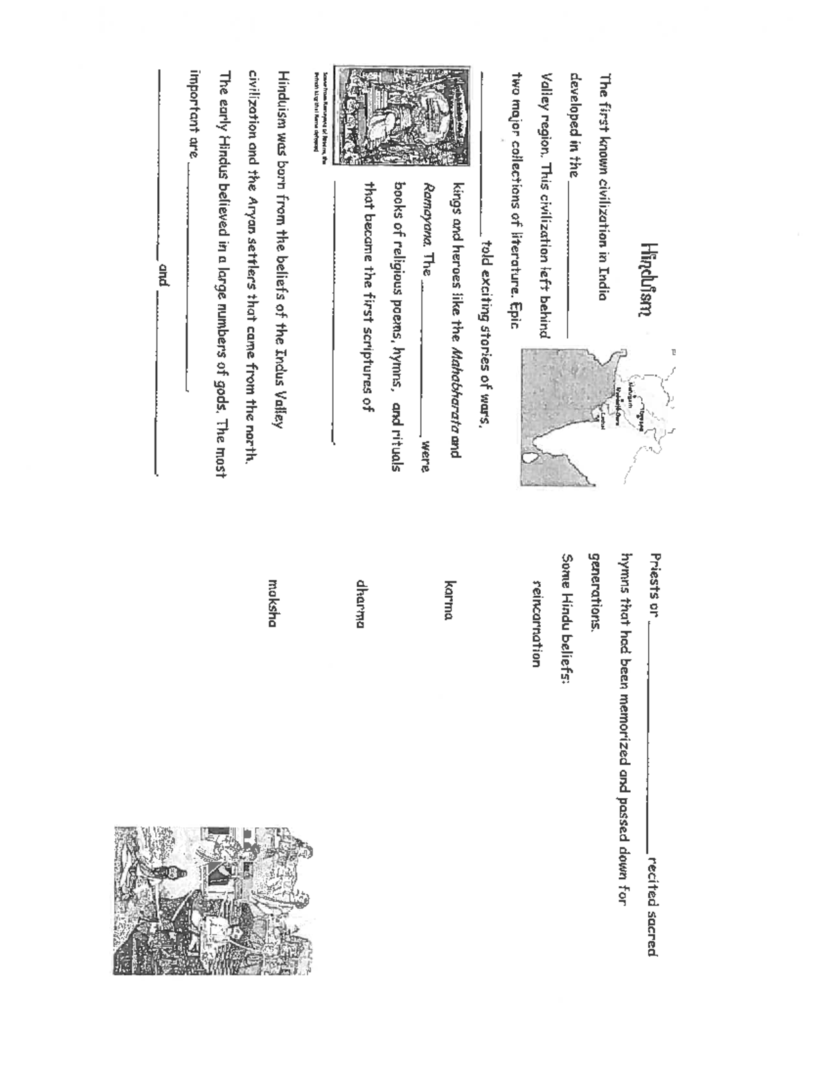 Hinduism worksheets - Studocu
