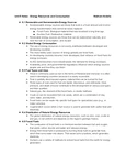 APES Unit 0 Study Guide: Introduction to Environmental Science Concepts ...