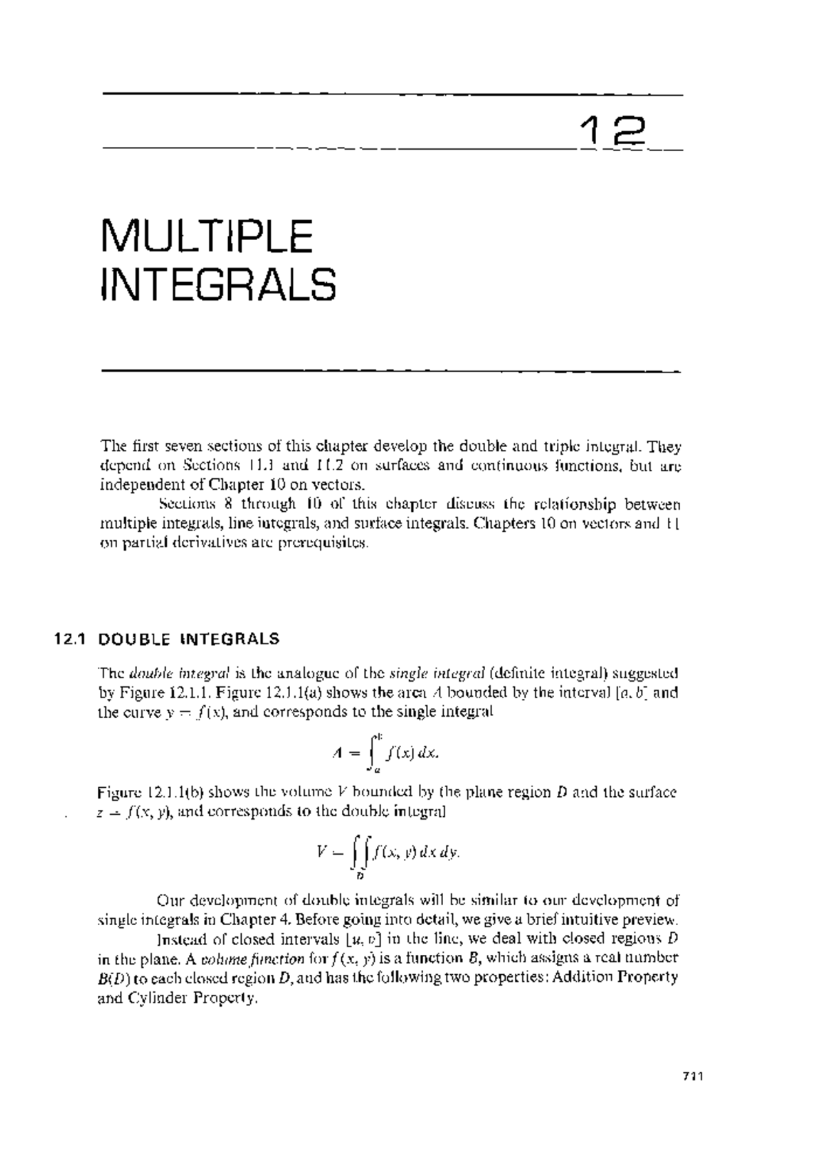 Multiple Integral - Helpful for mathematics students - 12 MULTIPLE INTEGRALS The first seven ...