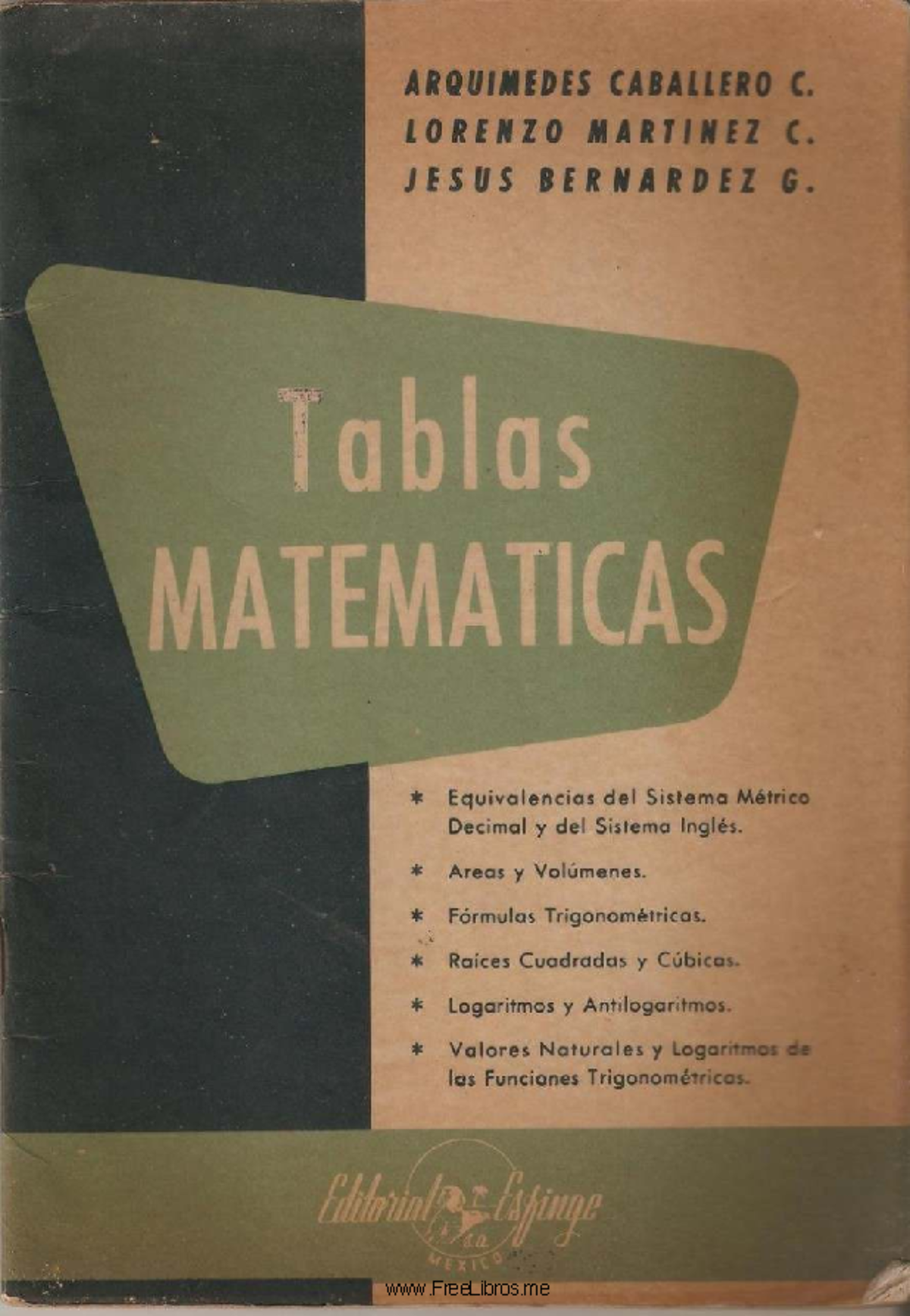 Tablas Matemáticas: Equivalencias y Fórmulas (ARQUIM 2023) - Studocu