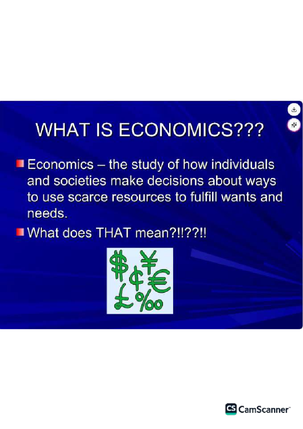 Econ1 - Understanding Scarcity and Economic Decision-Making - Studocu