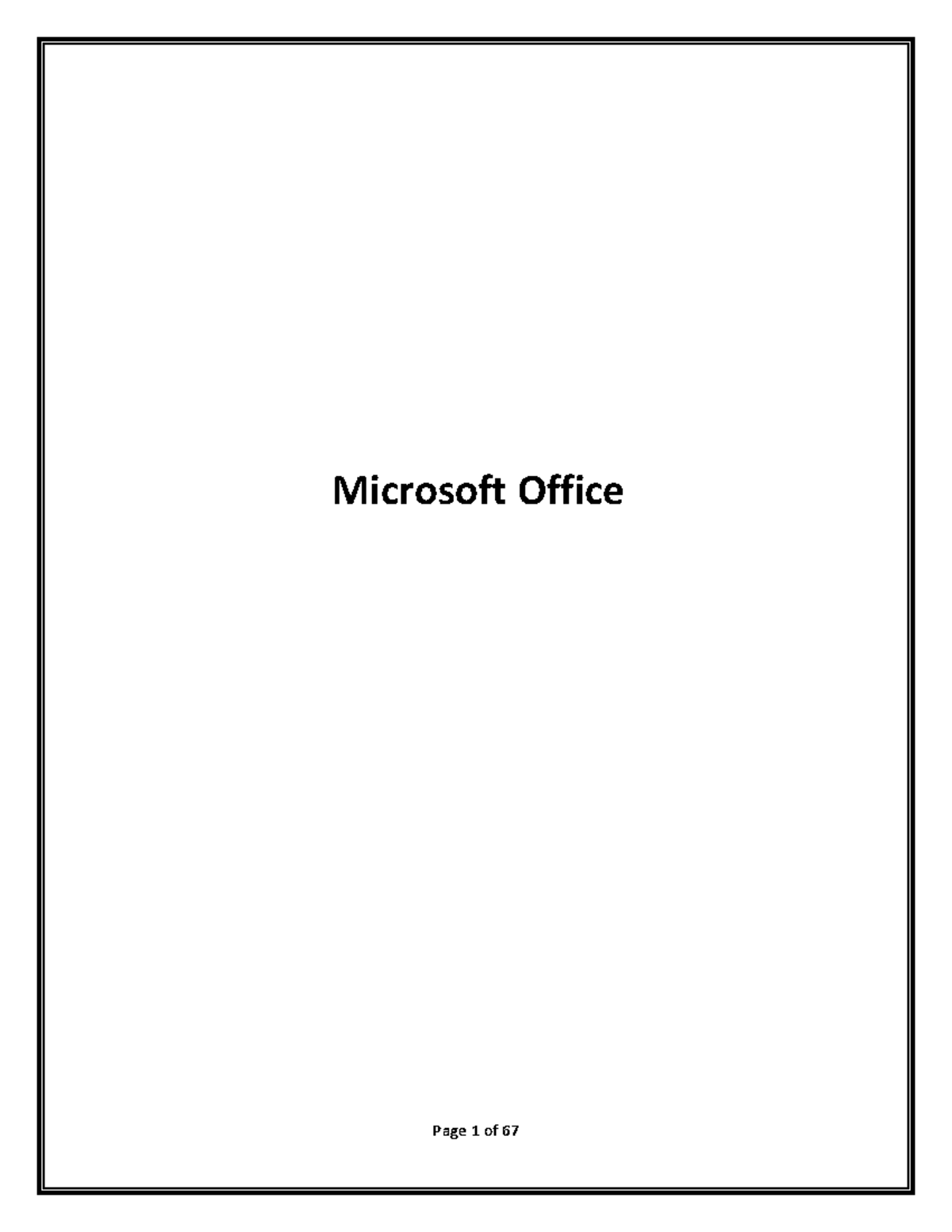 Microsoft Office (MS-PowerPoint 2016) Introduction & Best Practices Guide - Studocu